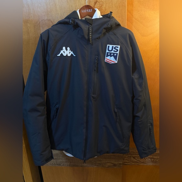Kappa | Jackets & Coats | Kappa Mens Dark Jacket With Us Ski Team ...